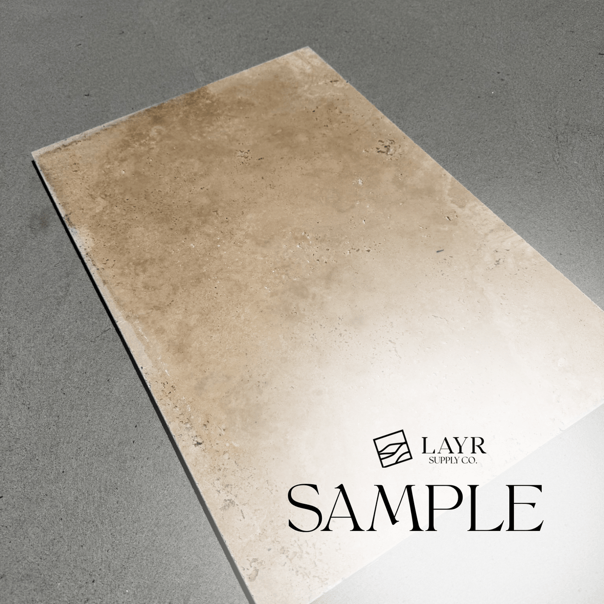 Sample – Classic Travertine Tile & Paver – Layr Supply Co.